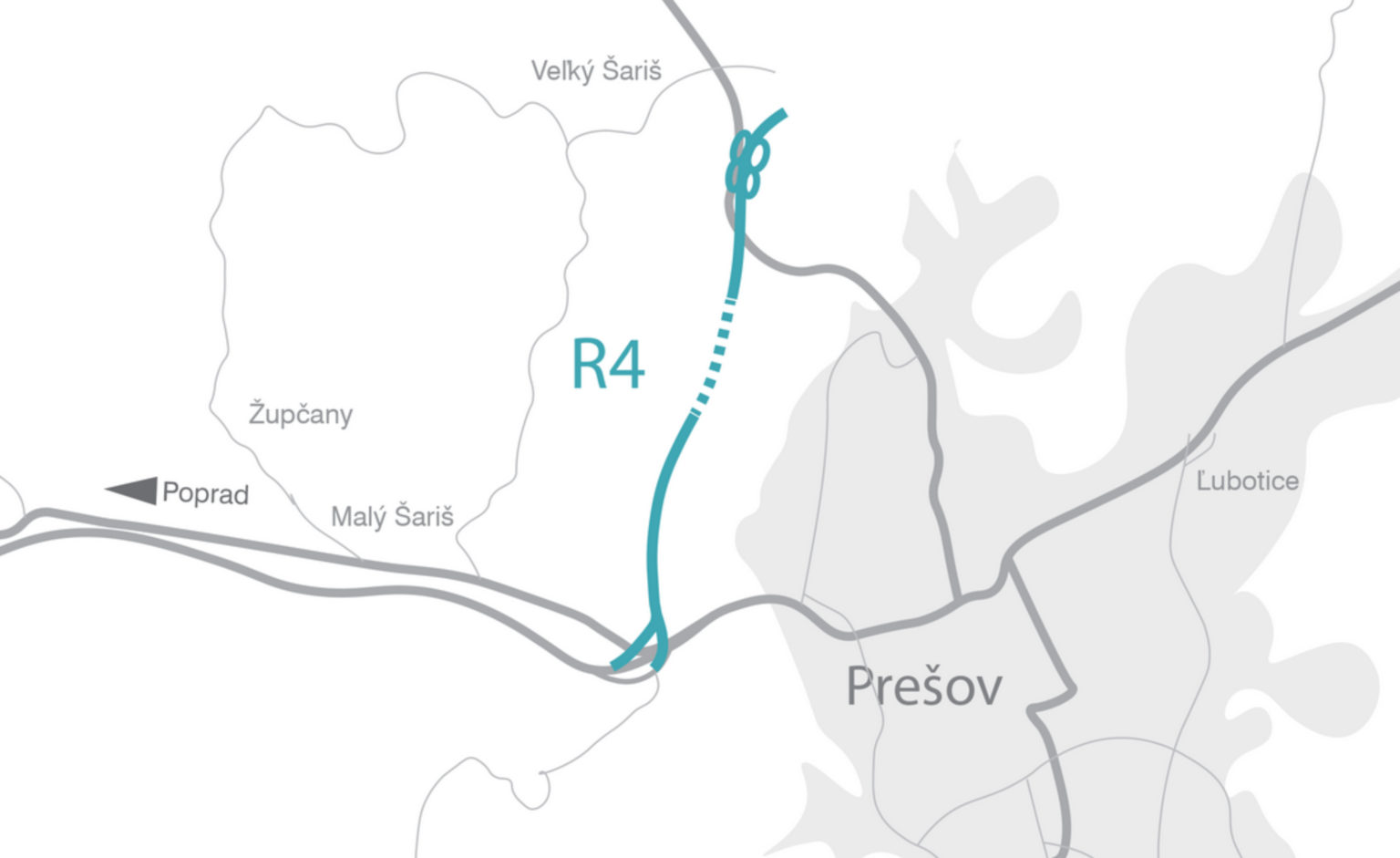 INFRAM SK, Rýchlostná cesta R4 Prešov - severný obchvat, Výkon ...